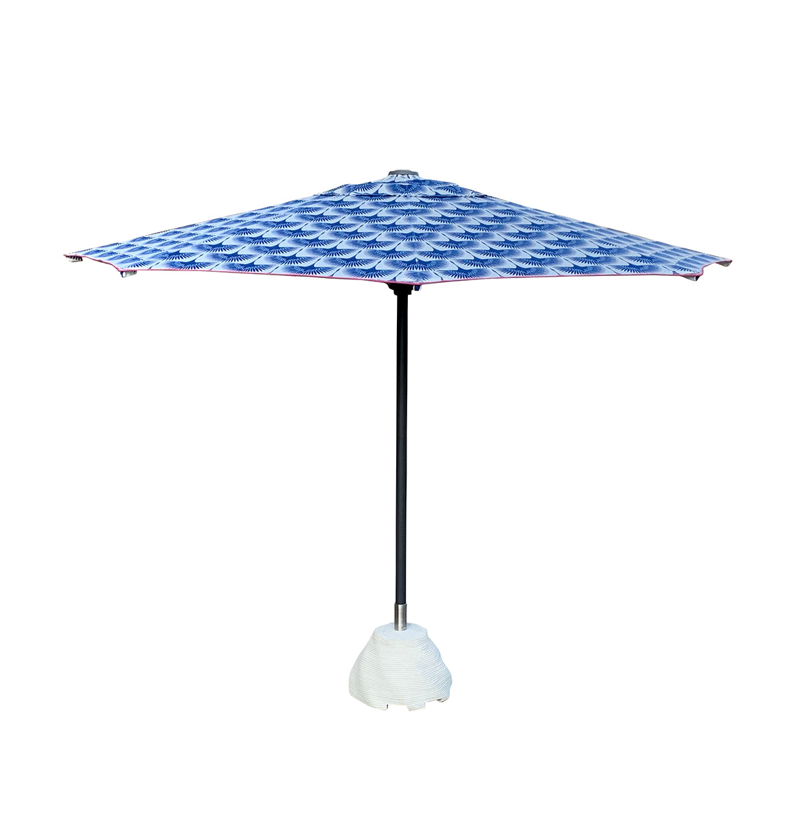Large outdoor garden parasol - Blue Crane – Pretty Shady Parasols